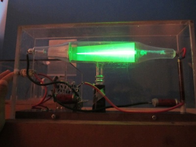 Electron Beam – L.R. Ingersoll Wonders of Physics Museum – UW–Madison