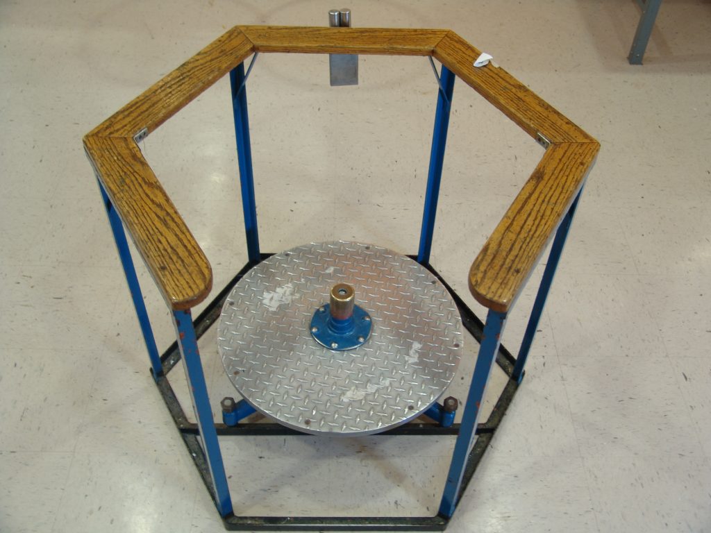 Rotating Platform and Dumbbells – L.R. Ingersoll Wonders of Physics ...