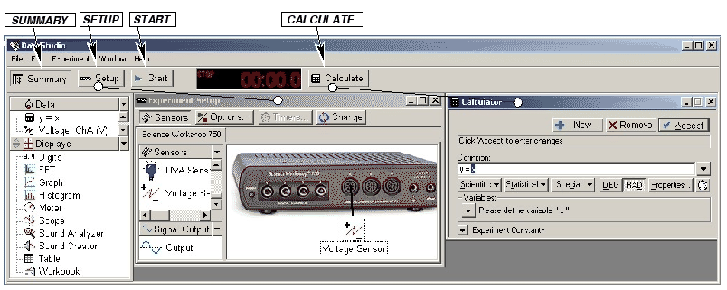 Contents of PASCO© Interface and Computer Primer
