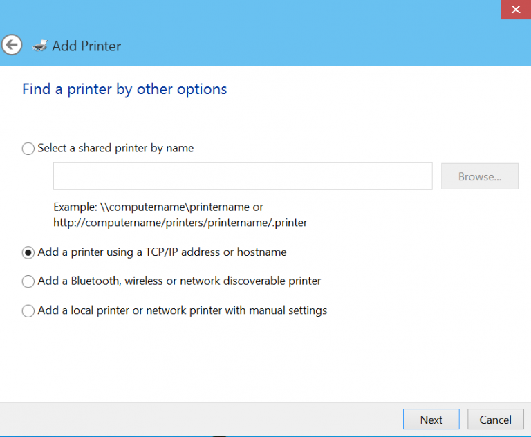 Adding Printers to your Computer – Department of Physics – UW–Madison