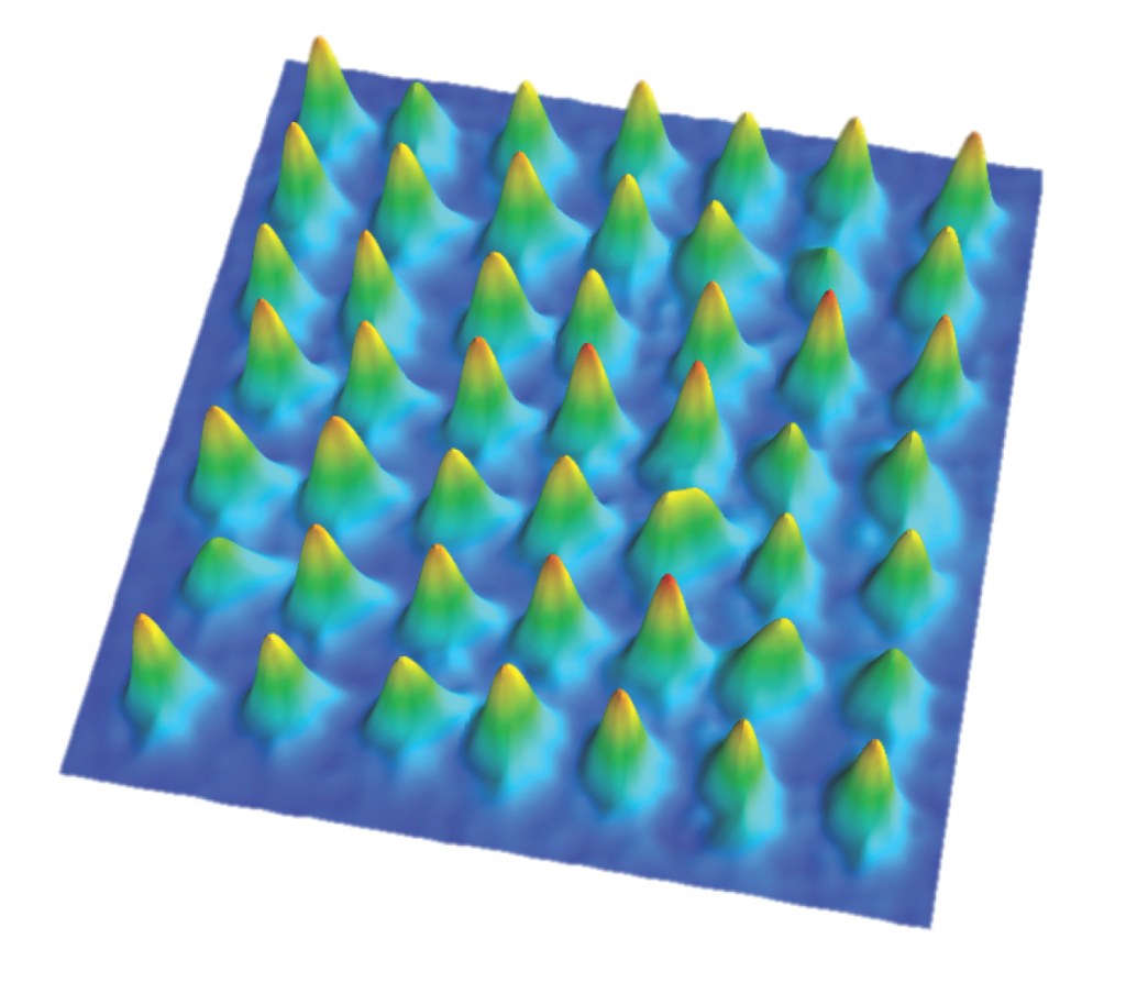 A 2d Array Of Up To 49 Atomic Qubits Is Being Used For Entanglement And Quantum Computing