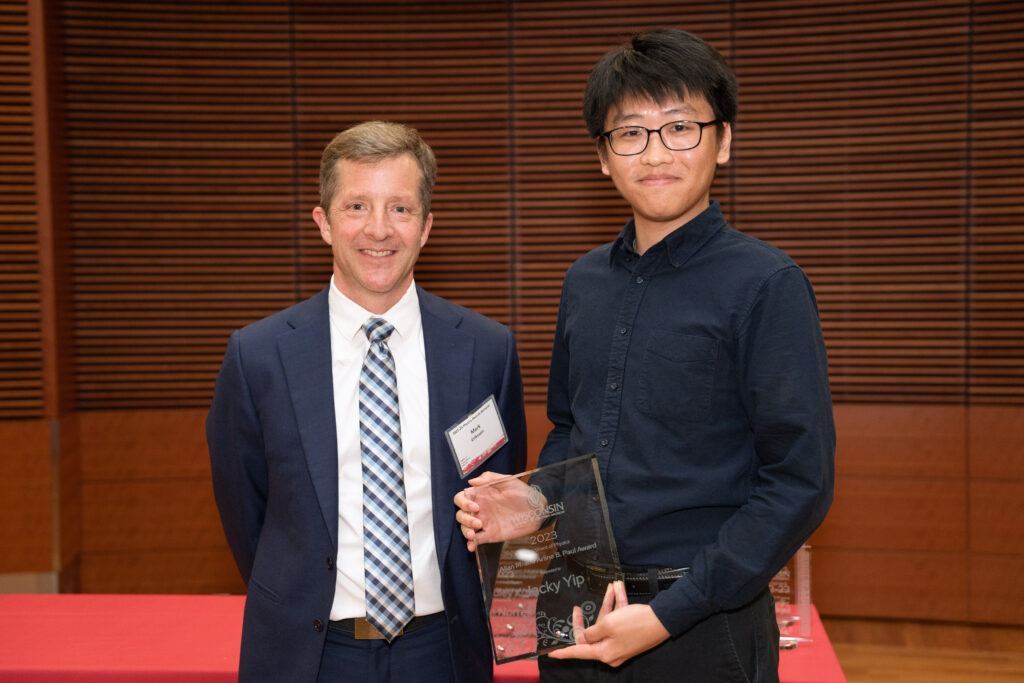2022-23 Scholarship and Awards – Department of Physics – UW–Madison